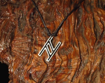 Eihwaz / Yew rune by PEsymbolic on Etsy