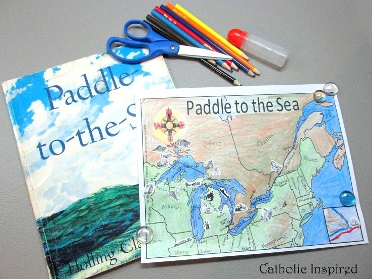 Paddle-to-the-Sea Literature Study Learning Geography