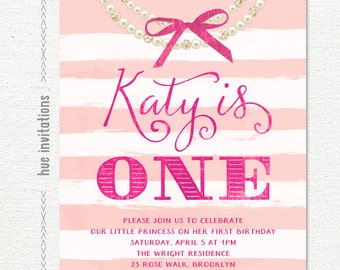 Girly invitation | Etsy