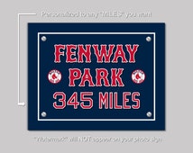 Unique fenway park sign related items | Etsy