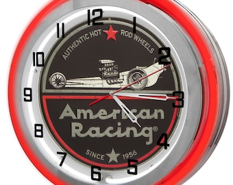 Car racing clock | Etsy