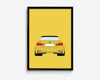 Bmw car | Etsy