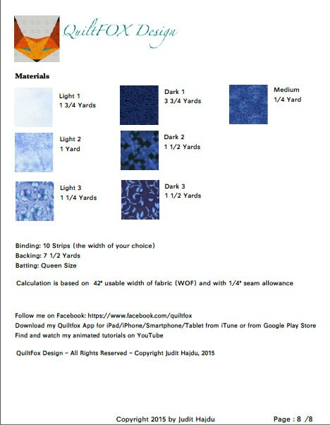 Quilt Pattern Flying Geese Log Cabin Queen Size