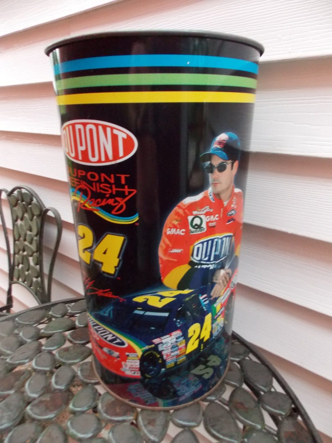 Jeff Gordon Vintage 1990’s Nascar Dupont Refinish Racing Tin/Metal ...