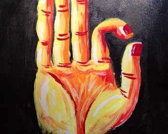 Abstract anatomy art | Etsy