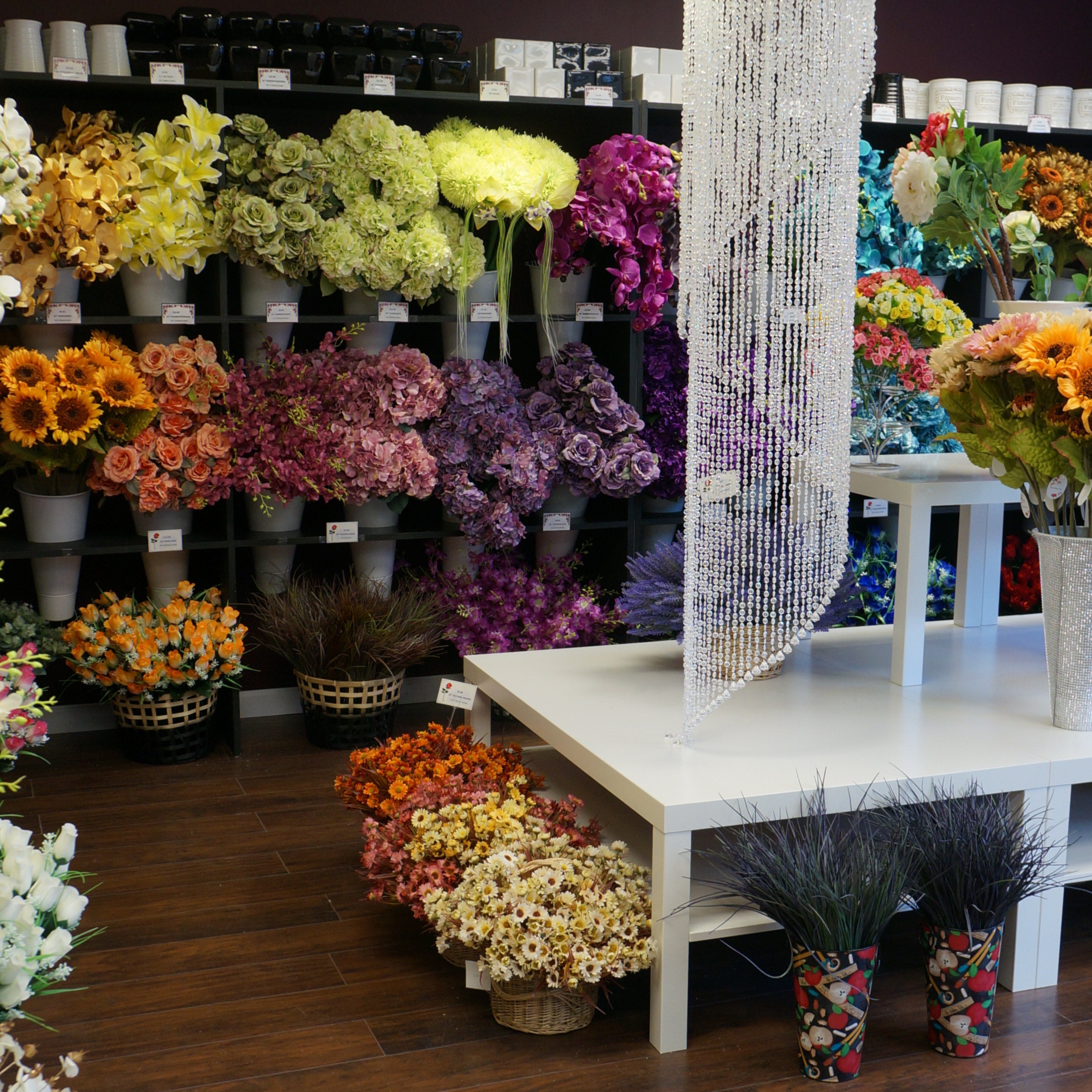 Silk Artificial Flowers for all Seasons by JennysFlowerShop