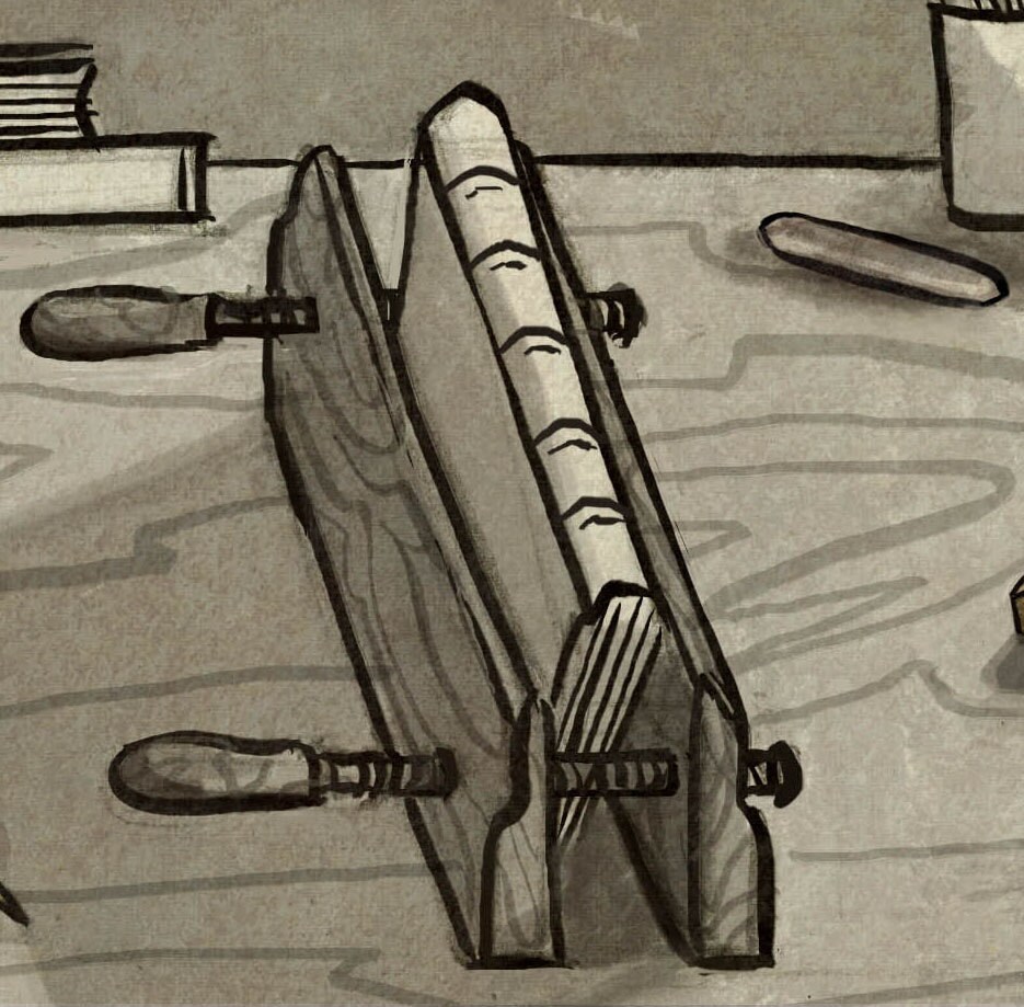 TheBookbindersBench on Etsy