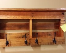 Popular items for rustic coat rack on Etsy