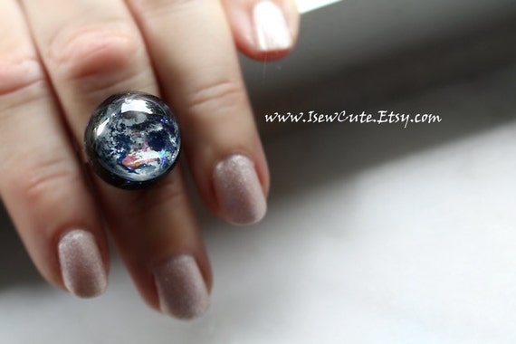 Australia Earth Ring Globe Jewelry Home Sweet Home Out of