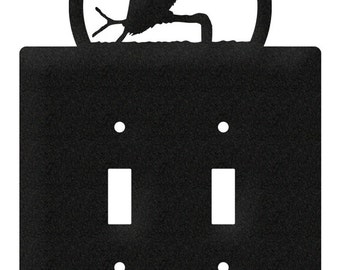 Claddagh Irish Celtic Light Switch Double Plate Cover