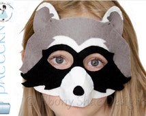 Popular items for raccoon mask on Etsy