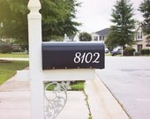 Popular items for mailbox number decal on Etsy