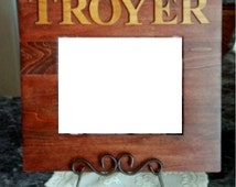 Popular items for last name framed on Etsy