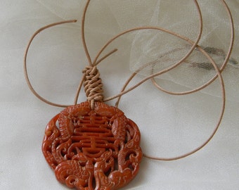 Red jade dragon | Etsy