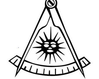 Items similar to Past Master Mason Emblem Black Acacia Wine Stopper on Etsy