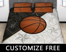 Popular items for basketball bedding on Etsy