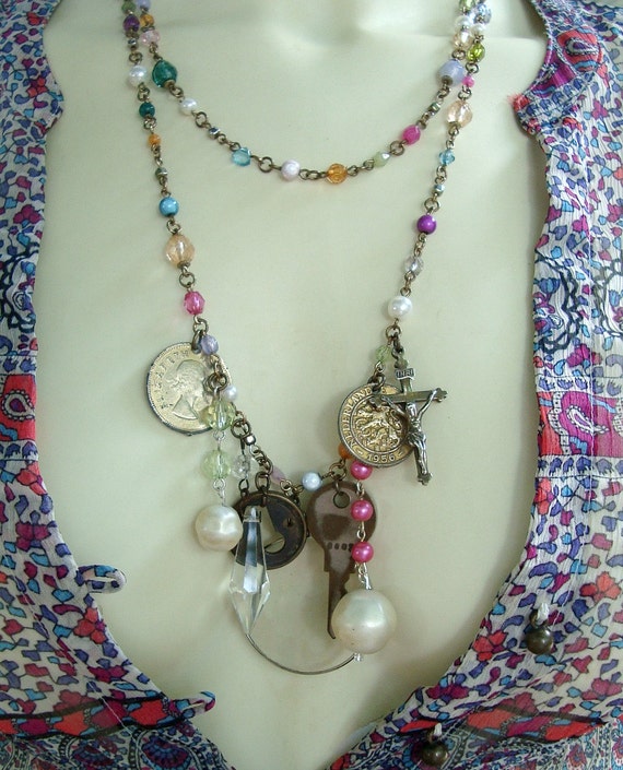 Boho Jewelry Gypsy Soul Vintage Treasure by AdasLeftOverLove Boho Jewelry Gypsy Soul Vintage Treasure by AdasLeftOverLove