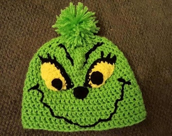Grinch beanie | Etsy
