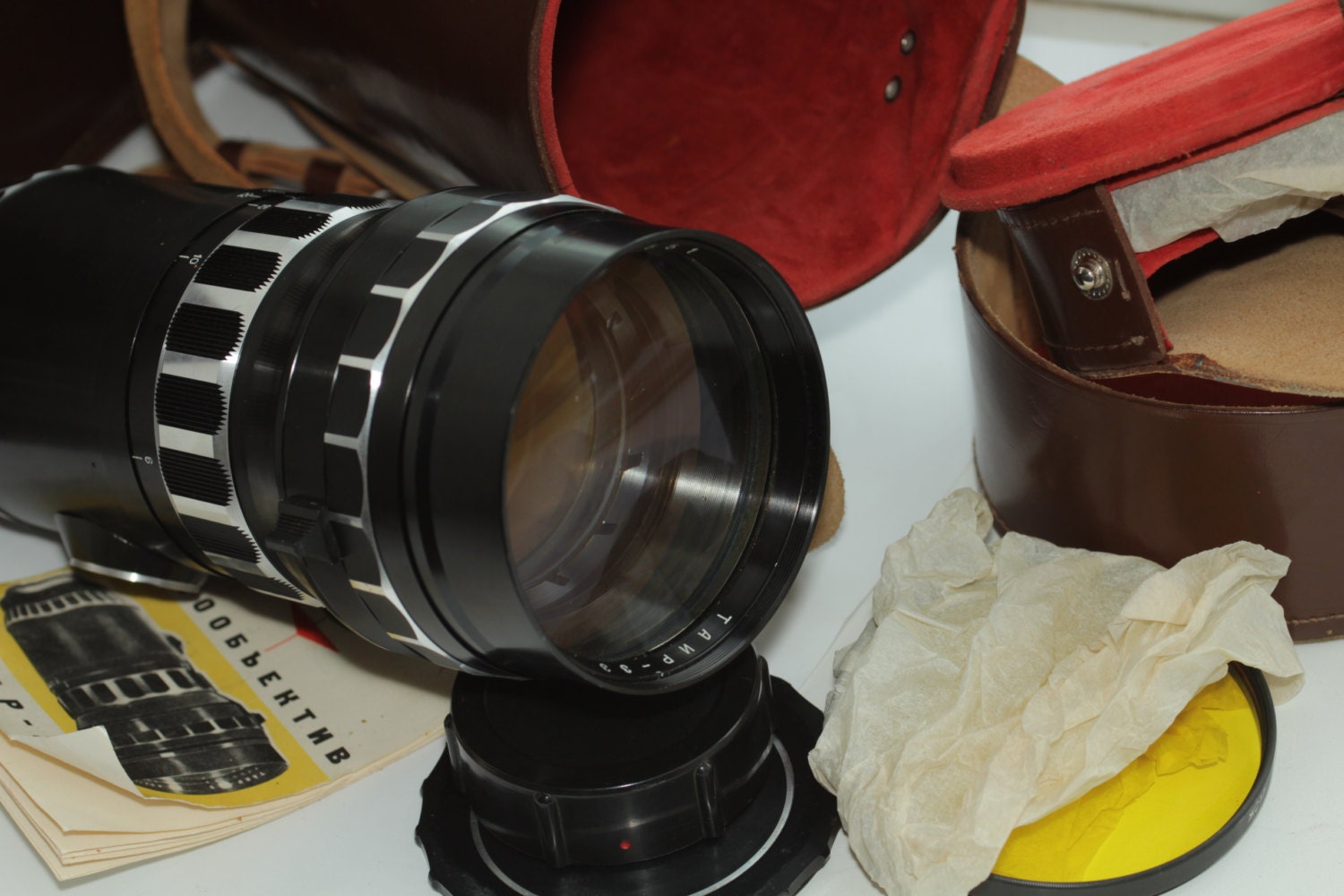 TAIR-33 300mm f4.5 lens Telephoto for KIEV-88 Salyut q – Haute Juice