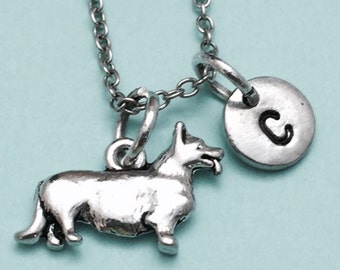Corgi necklace | Etsy