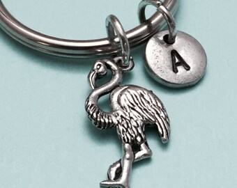 Flamingo keychain | Etsy