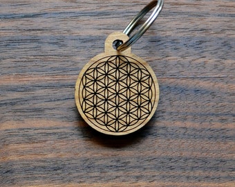 Laser cut keychain | Etsy