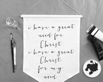 Christian banner | Etsy