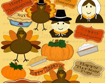 Thanksgiving Digital Clip art