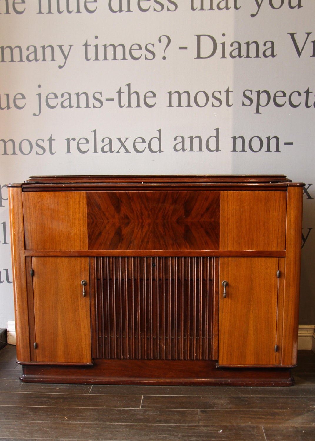 Art Deco Philips Radio Console – Haute Juice