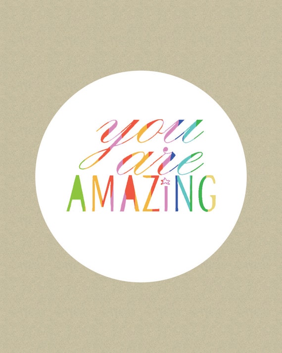Items similar to Stickers motivational labels teacher sticker you are ...
