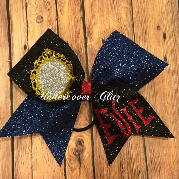 Items similar to Disney Descendants Inspired Evie Magic Mirror Bow on Etsy