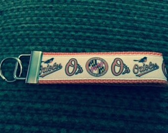 Baltimore Orioles Keychain by LaceyGraceBoutique on Etsy