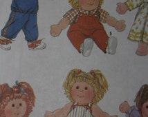 Simplicity 8838-- Cabbage Patch Kids / Flower Kids Clothing Pattern ...