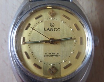 Lanco watch | Etsy