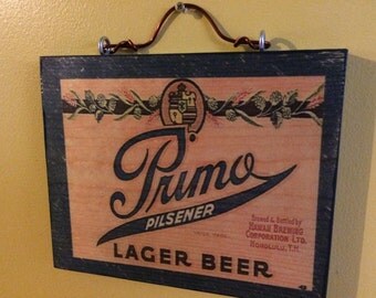 Vintage primo beer | Etsy
