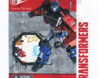 Transformers sticker | Etsy