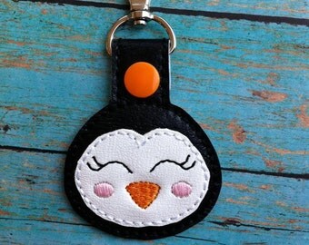 ITH Christmas Tree Snap Tab/Key Fob DIGITAL Embroidery Design