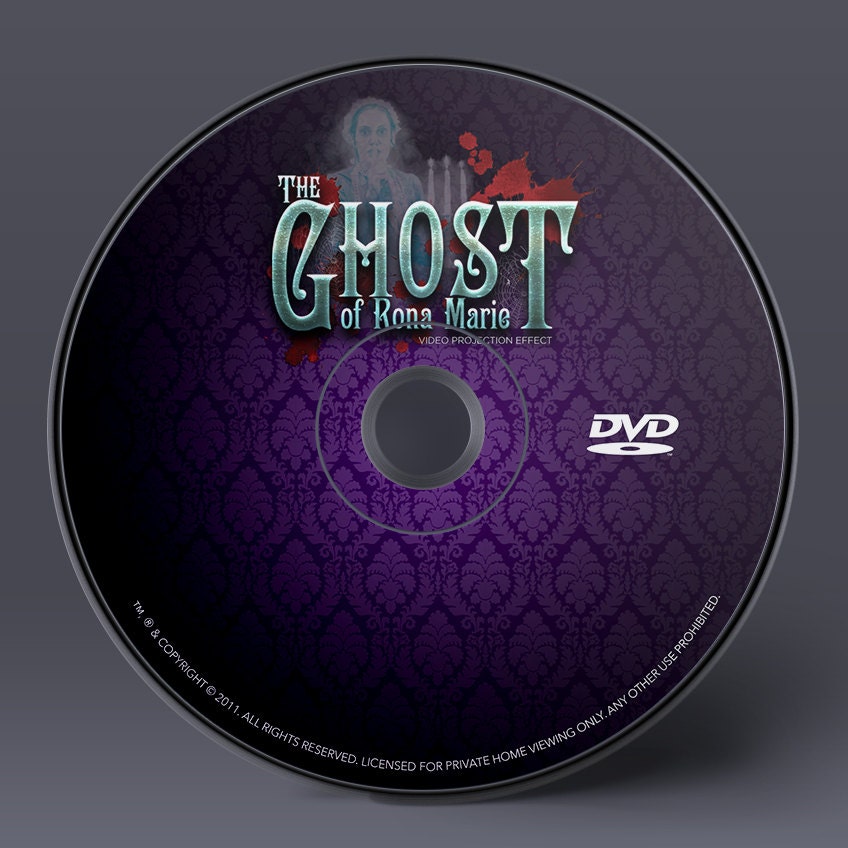 Halloween Projection Effect DVD Ghost of Rona Marie