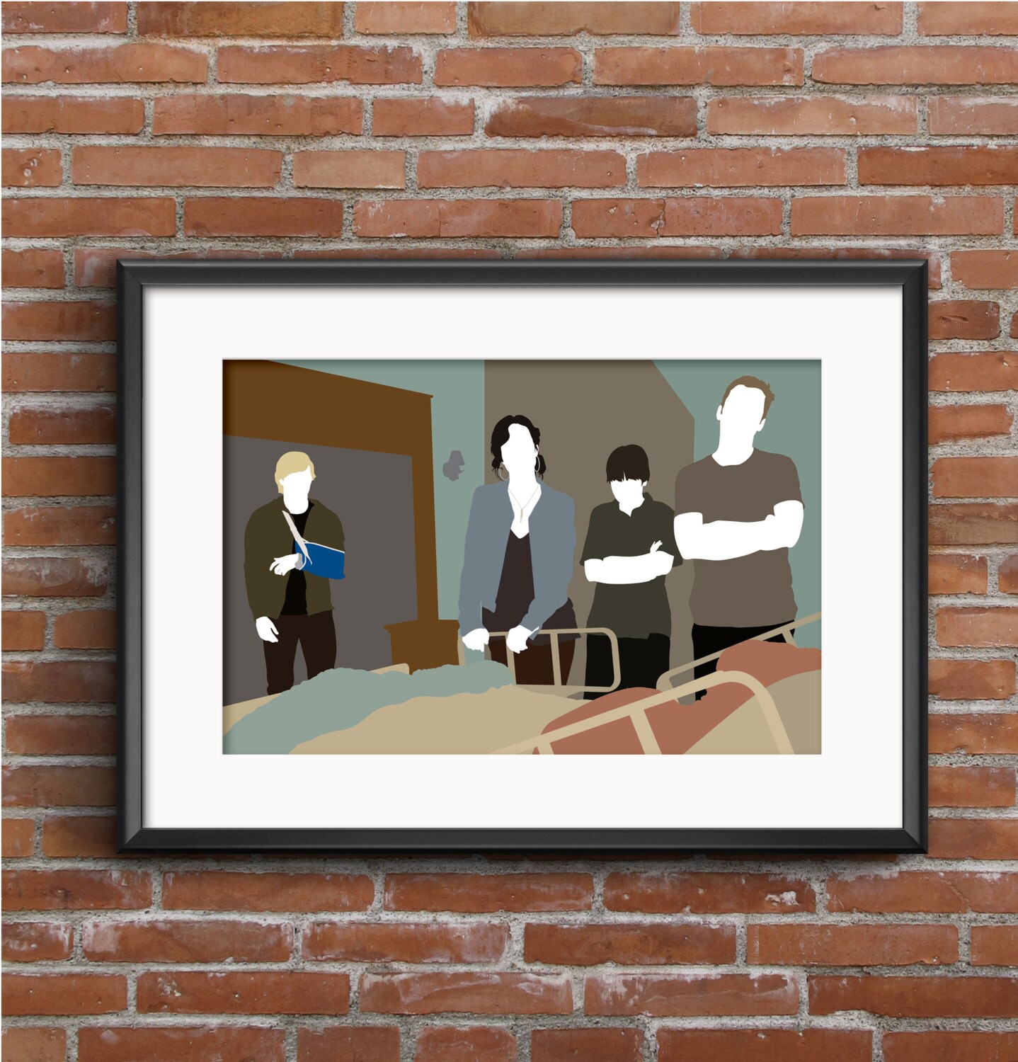 Weeds Poster Silas Botwin Nancy Botwin Shane Botwin & Andy