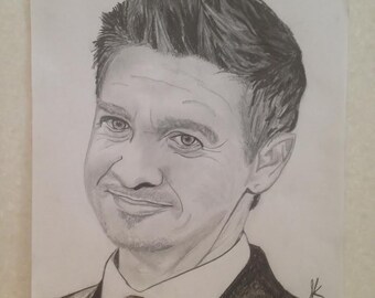 Jeremy Renner Drawing