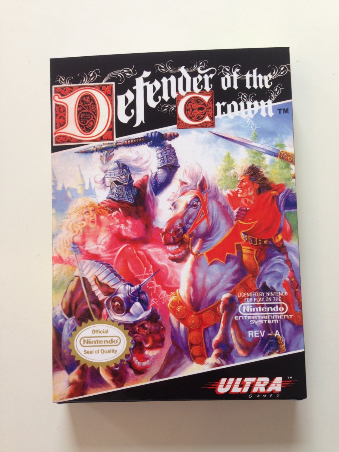 NES Defender of the Crown Nintendo Entertainment by IMbAGames