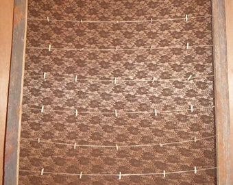 Items similar to Giant Close Pin Picture Holder, Rhinestone's & Zebra ...