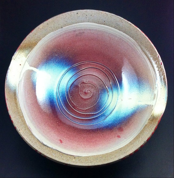 Items similar to Red Flash Mixing Bowl on Etsy