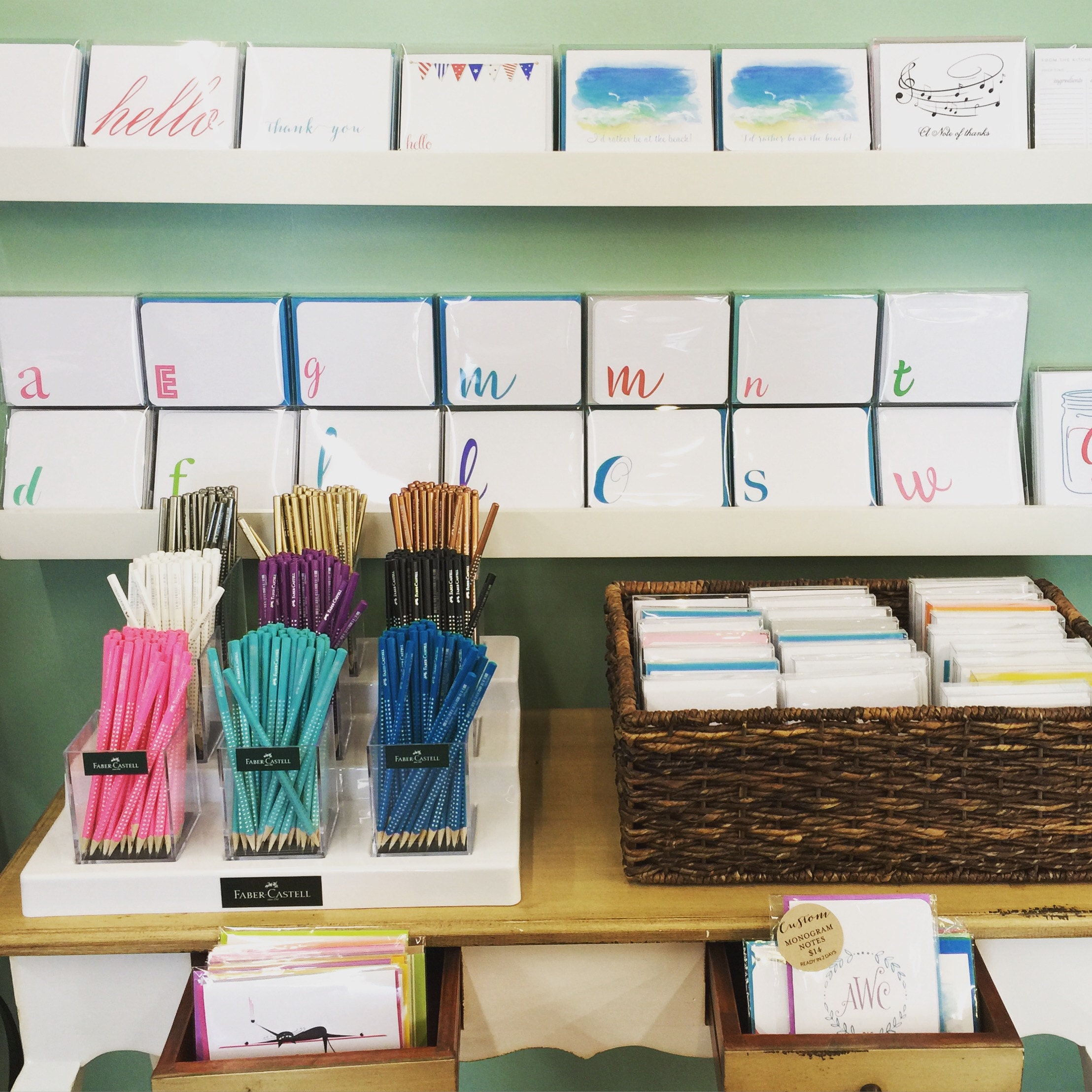 personalized stationery and paper goods by rocketliv on Etsy