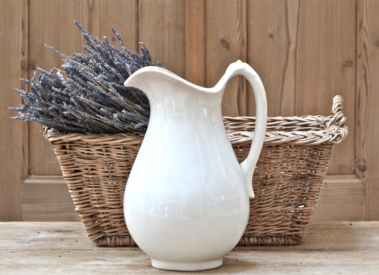 Lovely Vintage Large Ironstone Pitcher……. – Haute Juice