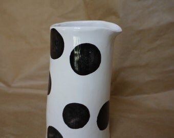 Unique polka dot vase related items | Etsy