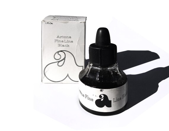 Seymour Chwast Artone Fine Line Black ink packaging design