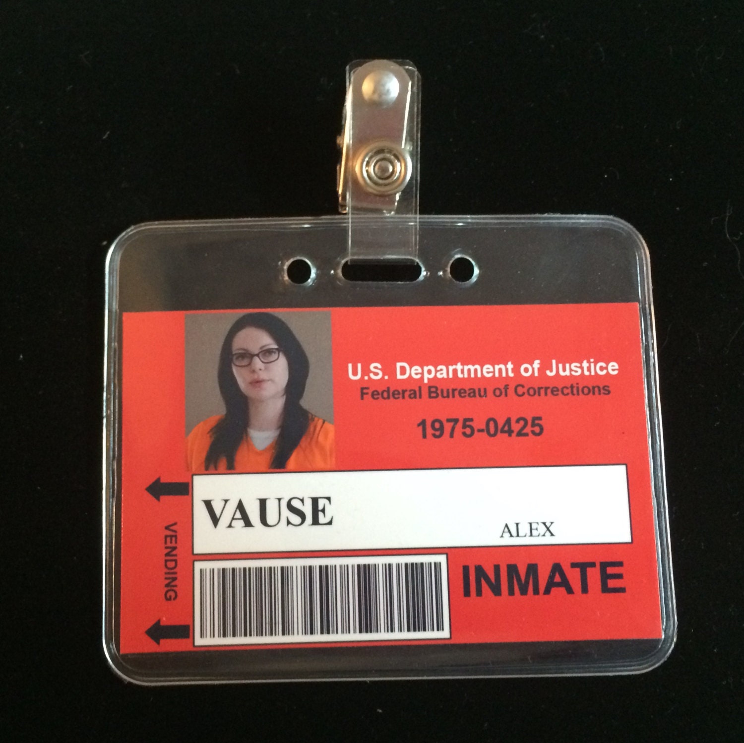 Orange Is The New Black Inmate Badge By SiQclothing On Etsy