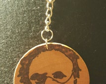 Popular items for wood burned keychain on Etsy