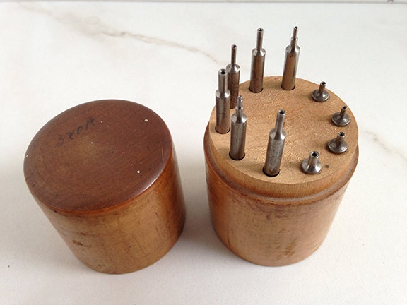 Antique Metal Steel staking press watch and clock tools – Haute Juice